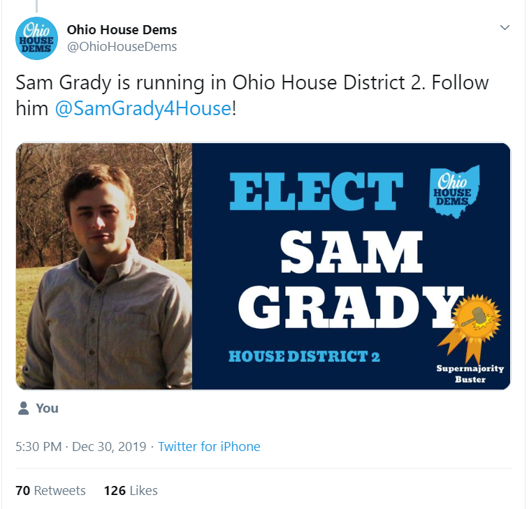 Our Story So Far – Sam Grady For Ohio